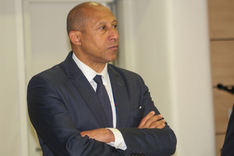 Philippe DIALLO (Président de la FFF) en visite au District de Provence ...