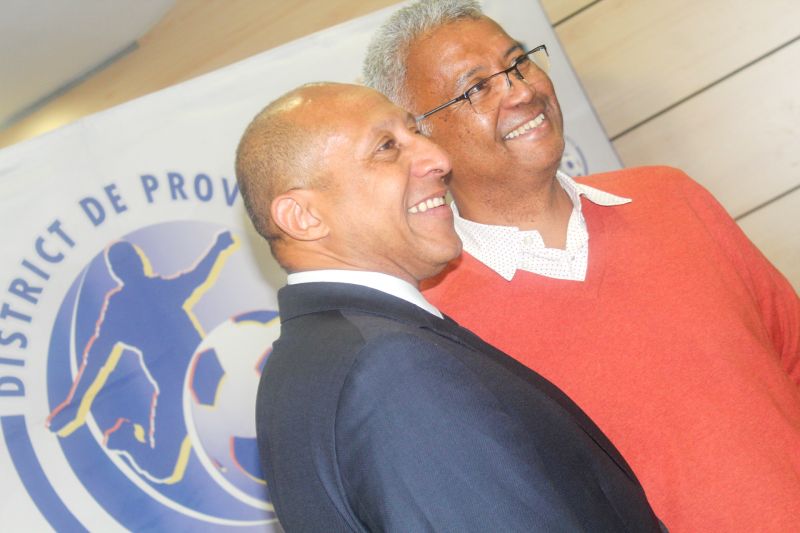 Philippe DIALLO (Président de la FFF) en visite au District de Provence ...